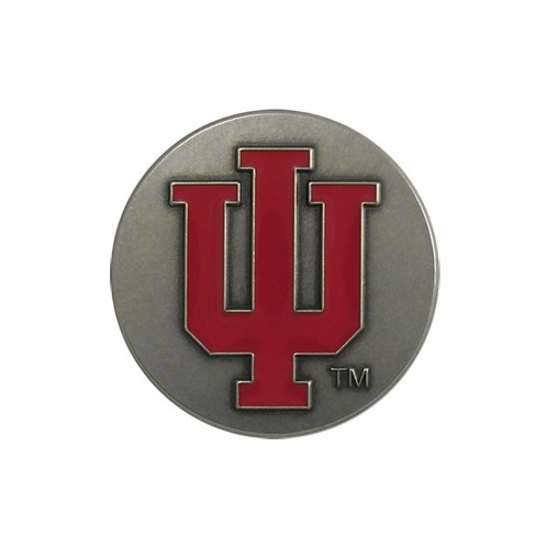 Nickel Silver IU Lapel Pin. Indiana University Accessories. | IMC Retail